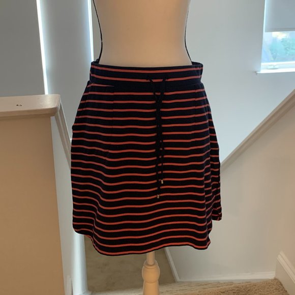 Akini | Skirts | Akini Pink And Blue Striped Skirt | Poshmark